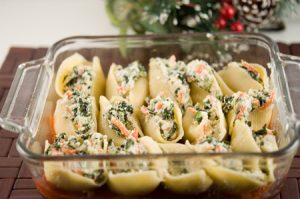 Veggie Stuffed Pasta Shells – Afoodieaffair
